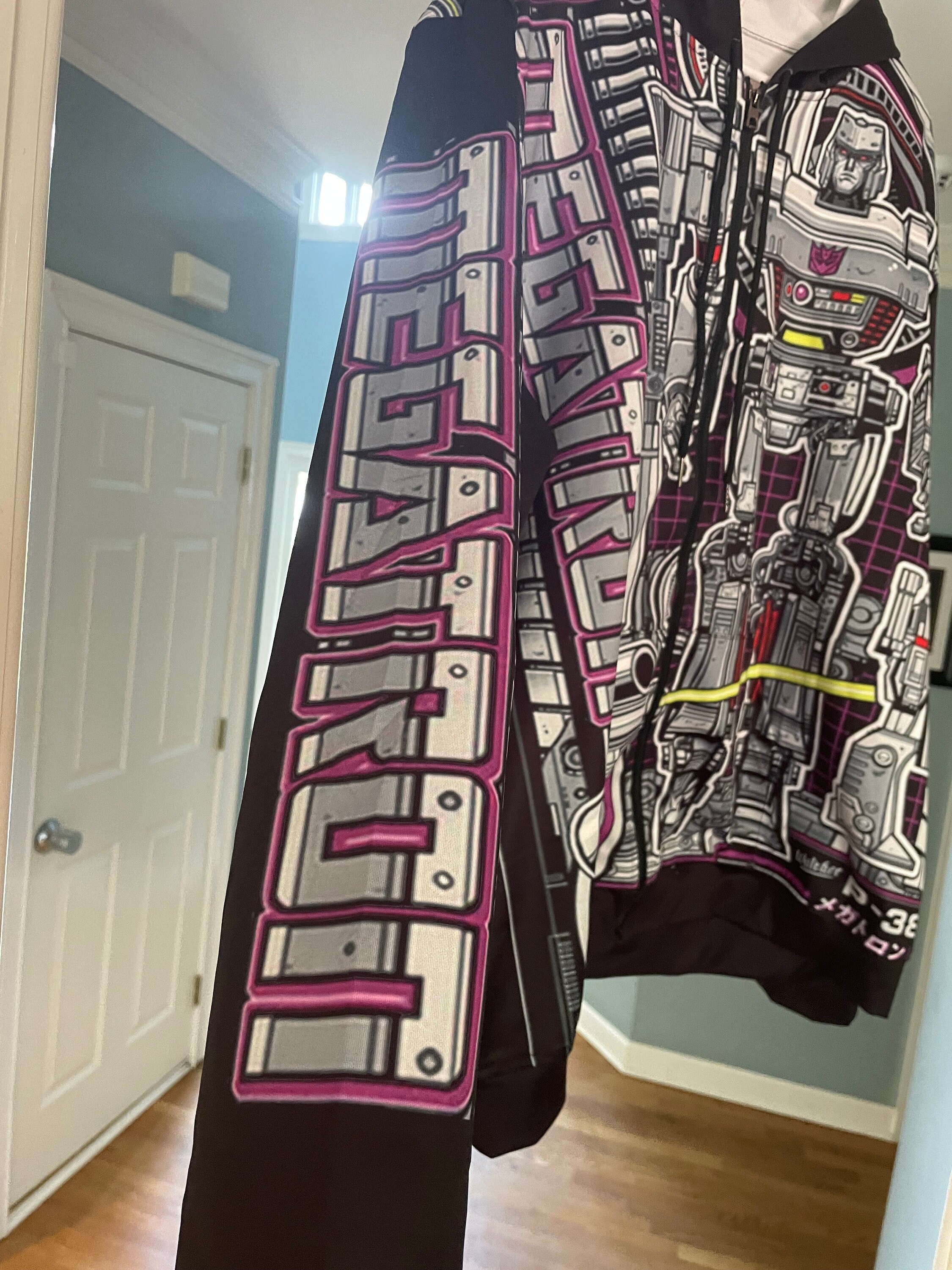 Custom Transformers Decepticons Megatron Full Zip 3D Graphic Hoodie - Etsy