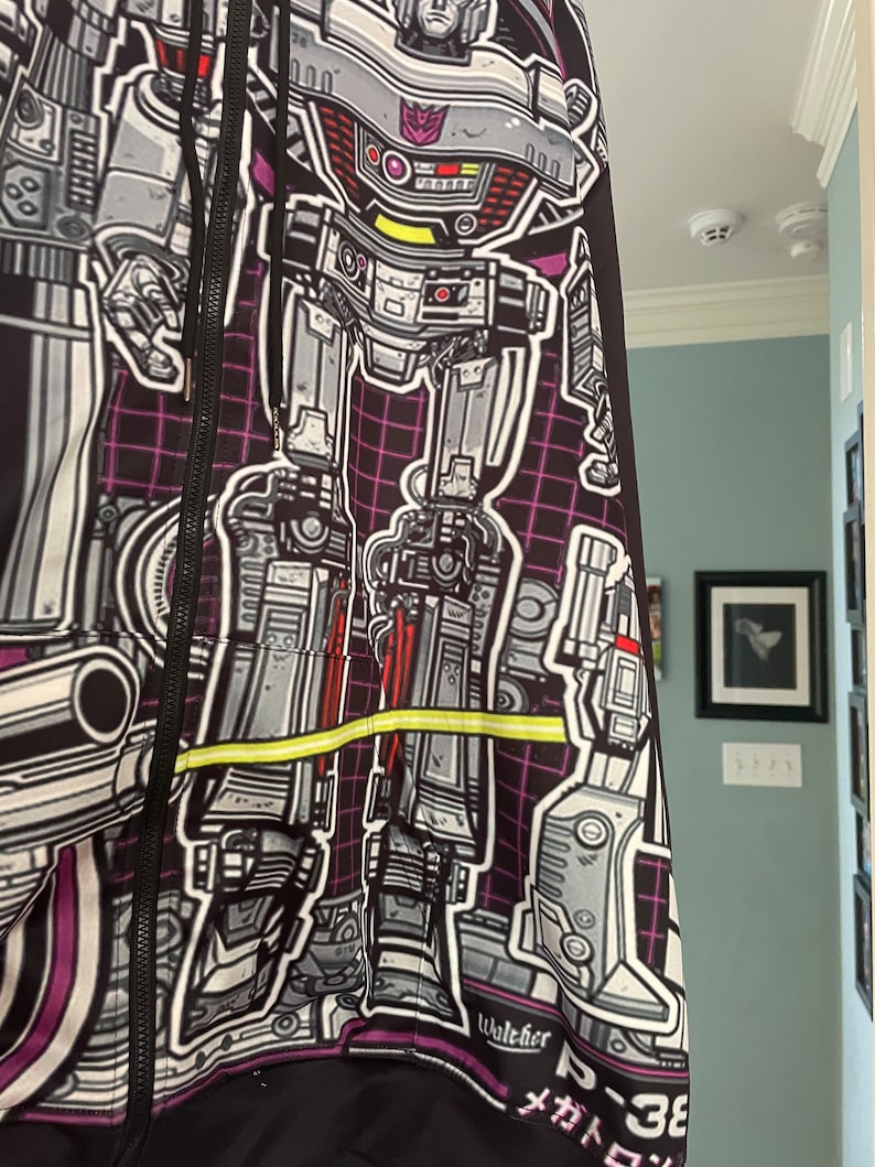 Custom Transformers Decepticons Megatron Full Zip 3D Graphic Hoodie - Etsy