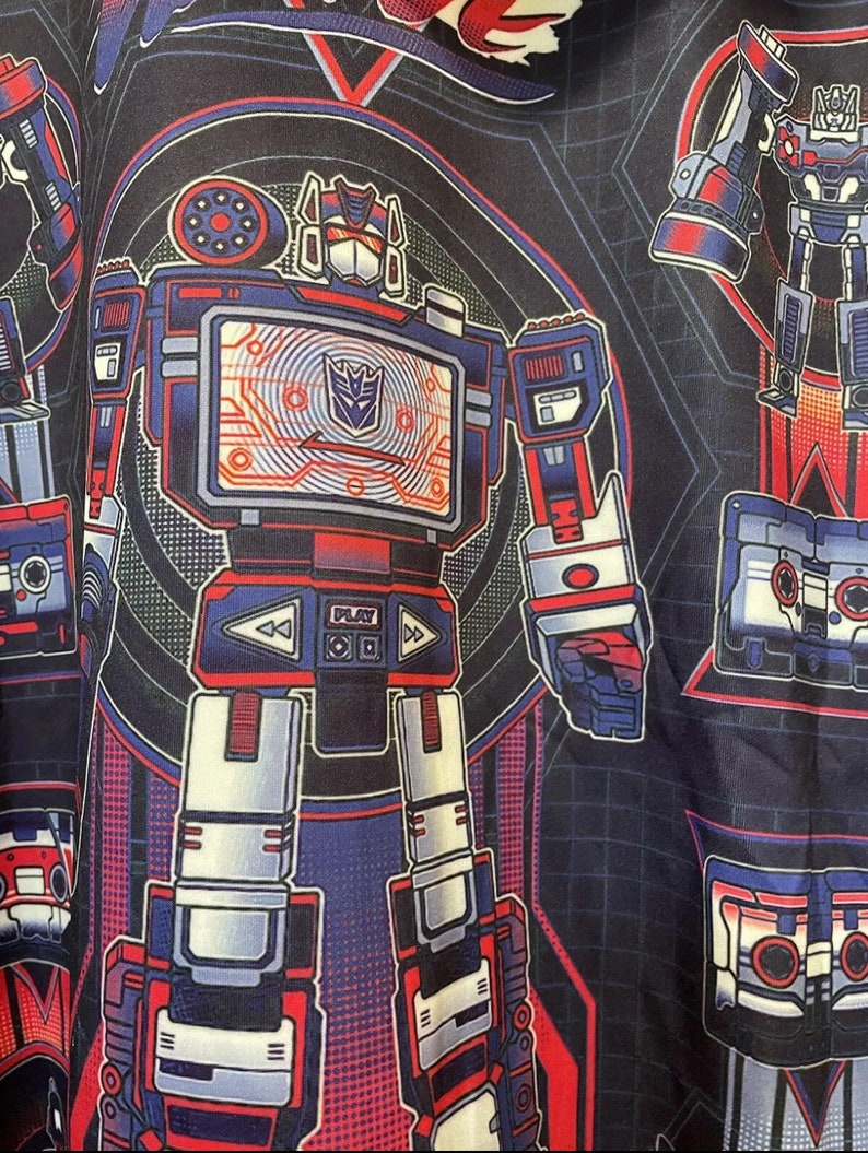 Custom Transformers Decepticons Soundwave Full Zip 3D Graphic Hoodie - Etsy