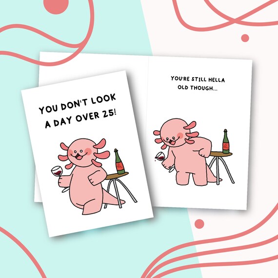 Hilarious Dark Humor Birthday Card Friend Birthday Card | Etsy