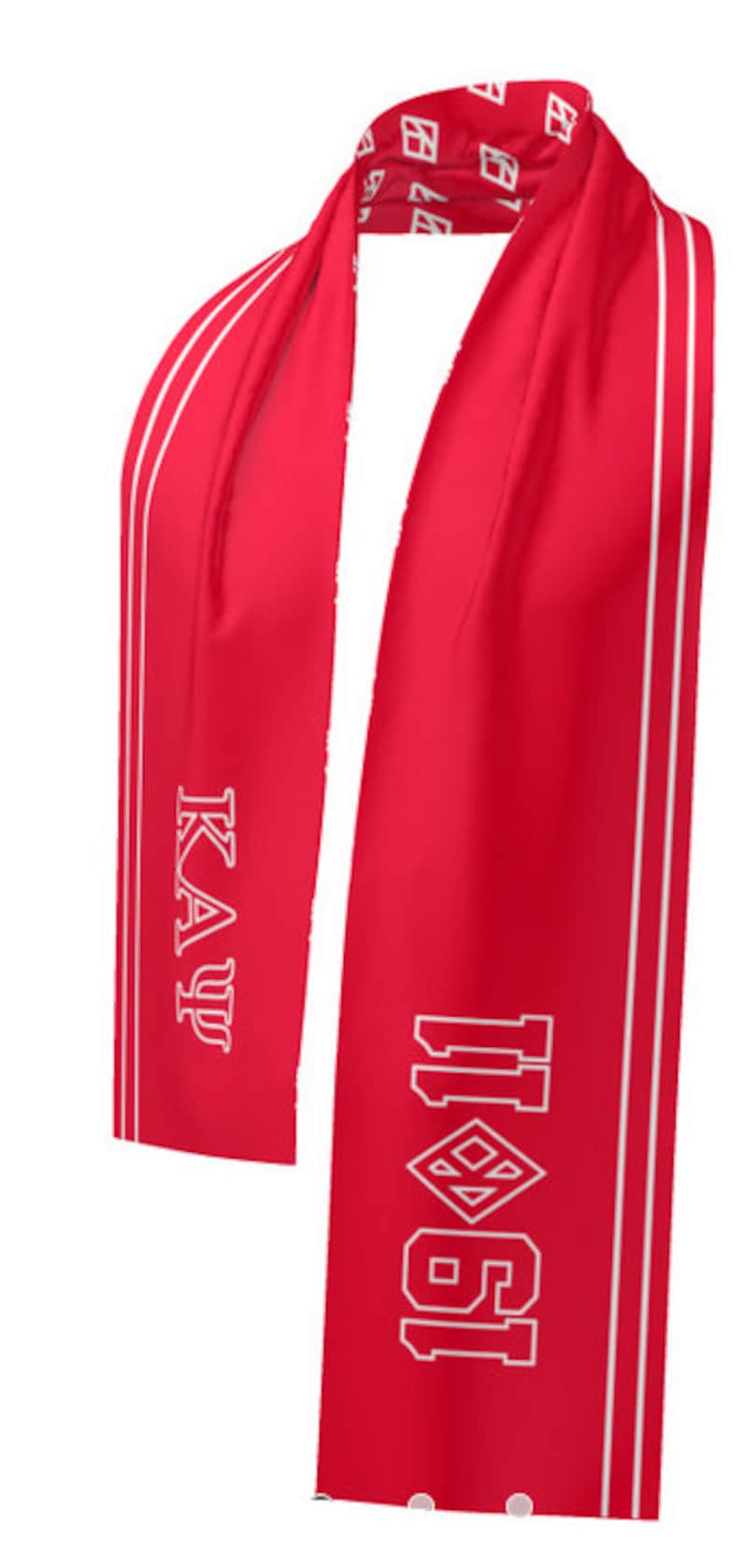 Kappa Alpha Psi Reversible Scarf - Etsy