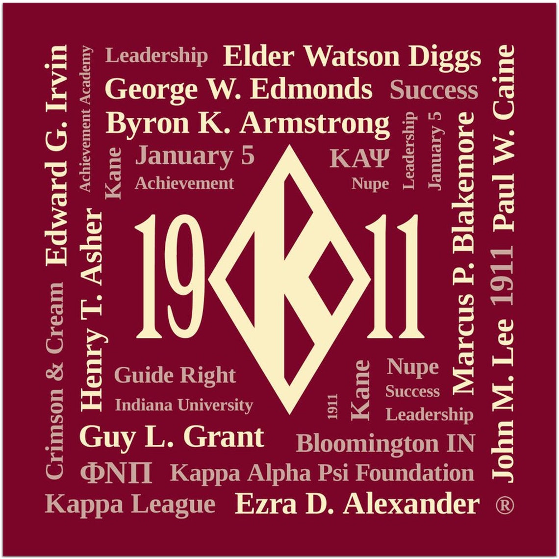Kappa Alpha Psi Founders 12 X 12 Poster - Etsy