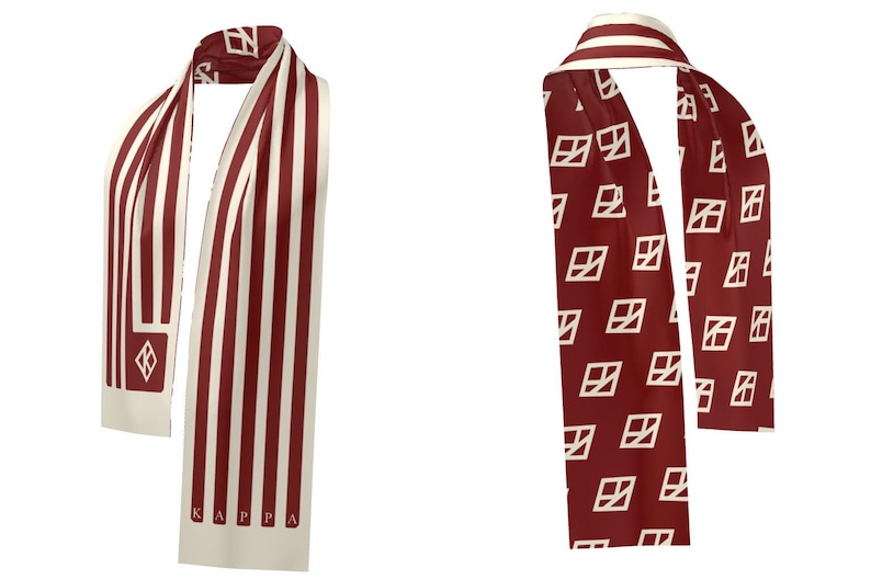 Kappa Alpha Psi Reversible Scarf - Etsy