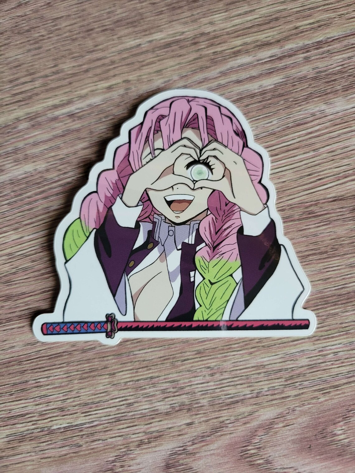 Demon Character Heart anime Sticker Demon Die Cut Laptop - Etsy