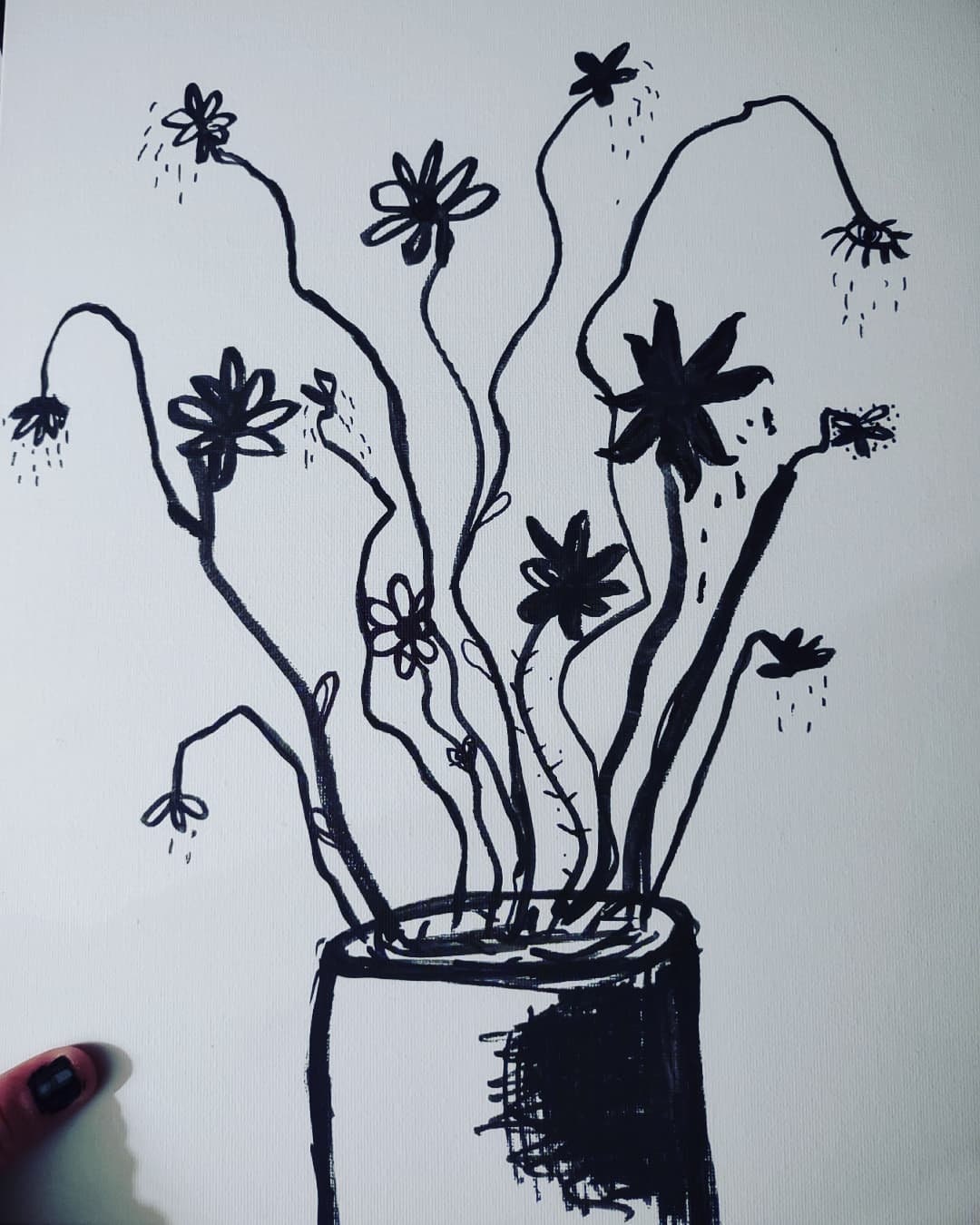 Crying Flowers - Etsy