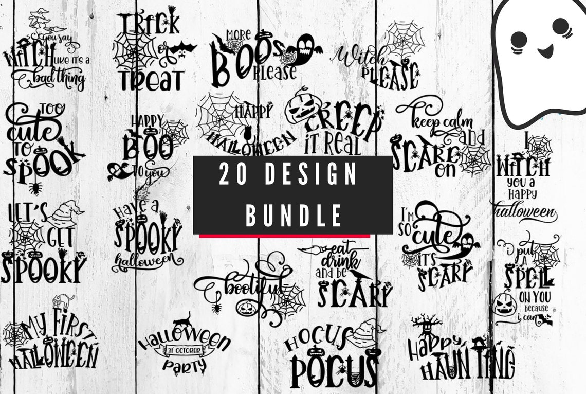 HALLOWEEN Bundle PNG / Dxf - Svg - Pdf - Etsy