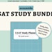 LSAT Study Plan | Oceanside Blue Aesthetic Study Plan | LSAT Study ...