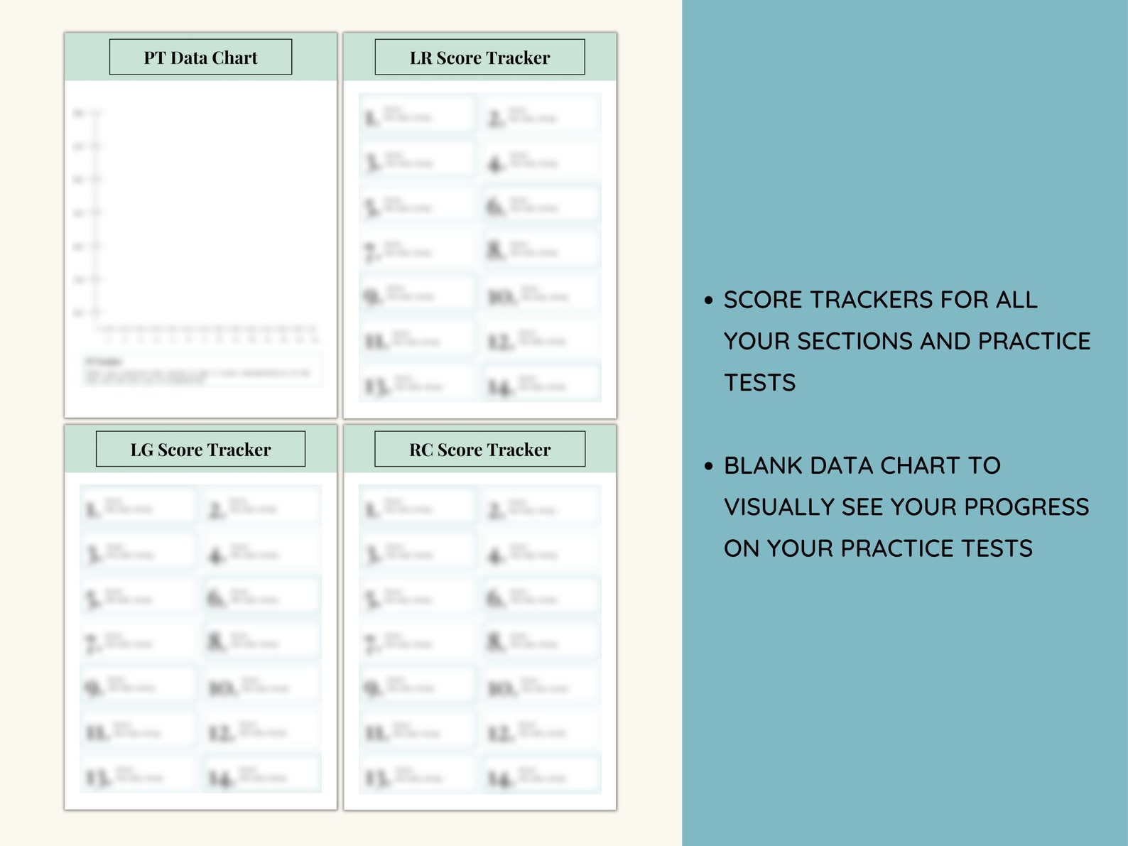 LSAT Study Plan | Oceanside Blue Aesthetic Study Plan | LSAT Study ...