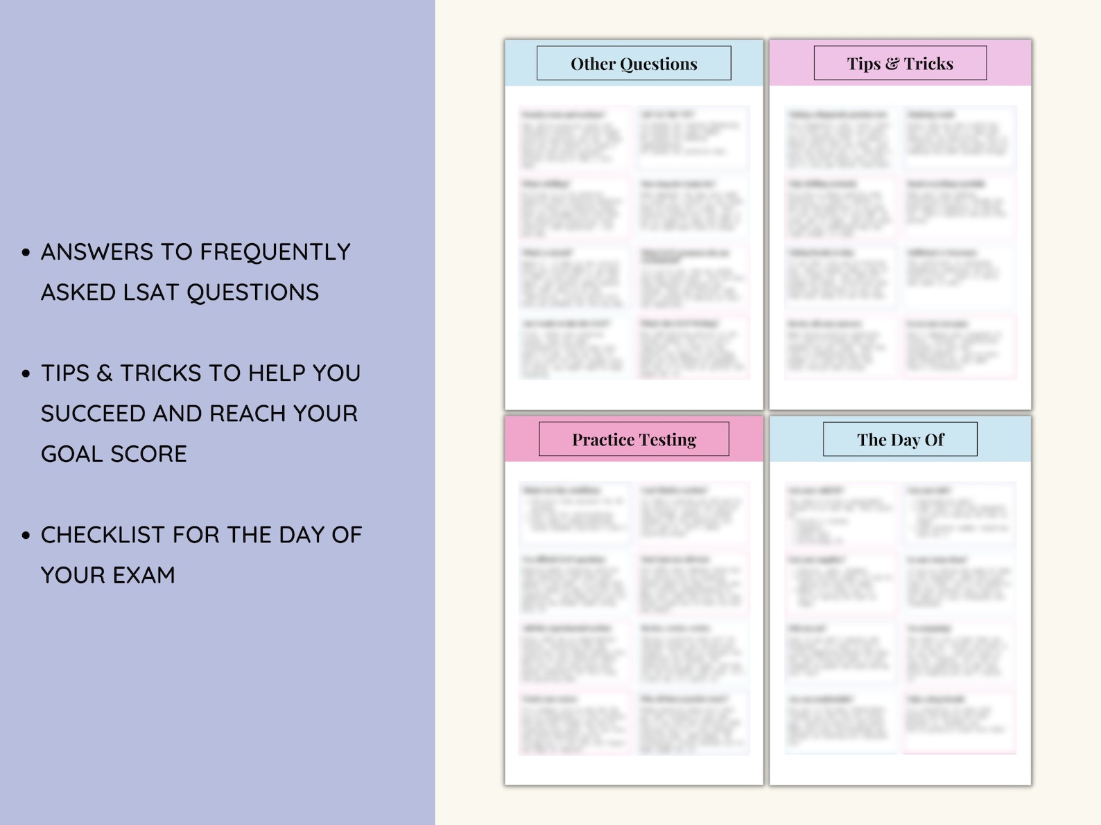 LSAT Study Plan | Cotton Candy Pink Purple Aesthetic Study Plan | LSAT ...