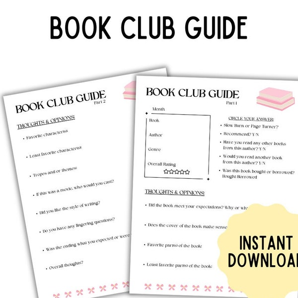 SavvyBookCollective - Etsy