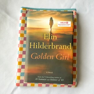 Retro Checkered Book Sleeve, Multi Colored Checkers - Etsy