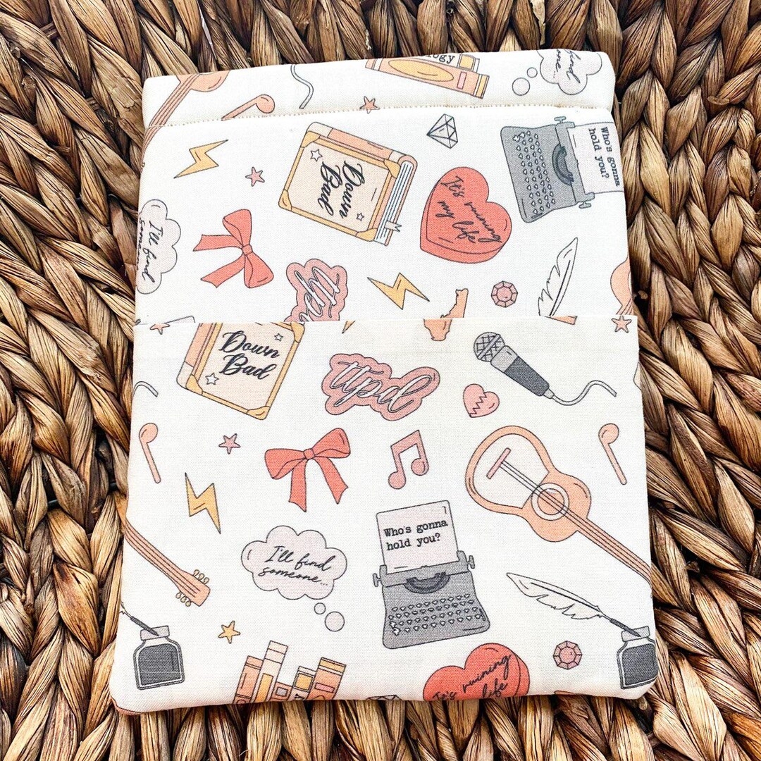 TS Music Icons TTPD Themed Padded Book Sleeve, Kindle Sleeve - Etsy