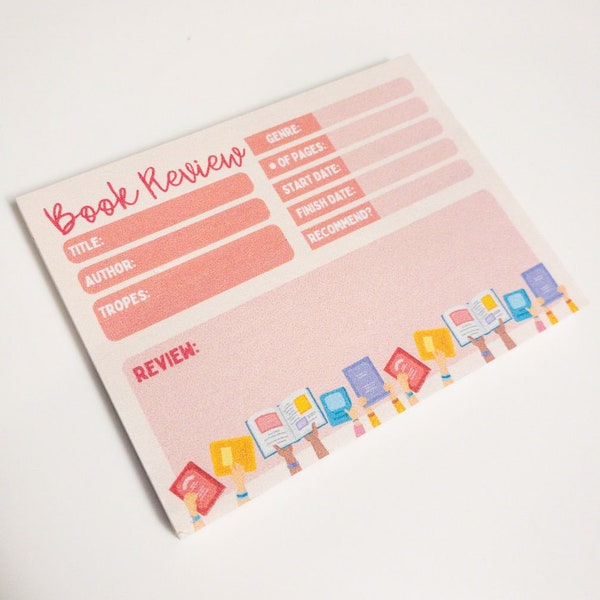 Book Review Stamp - Etsy