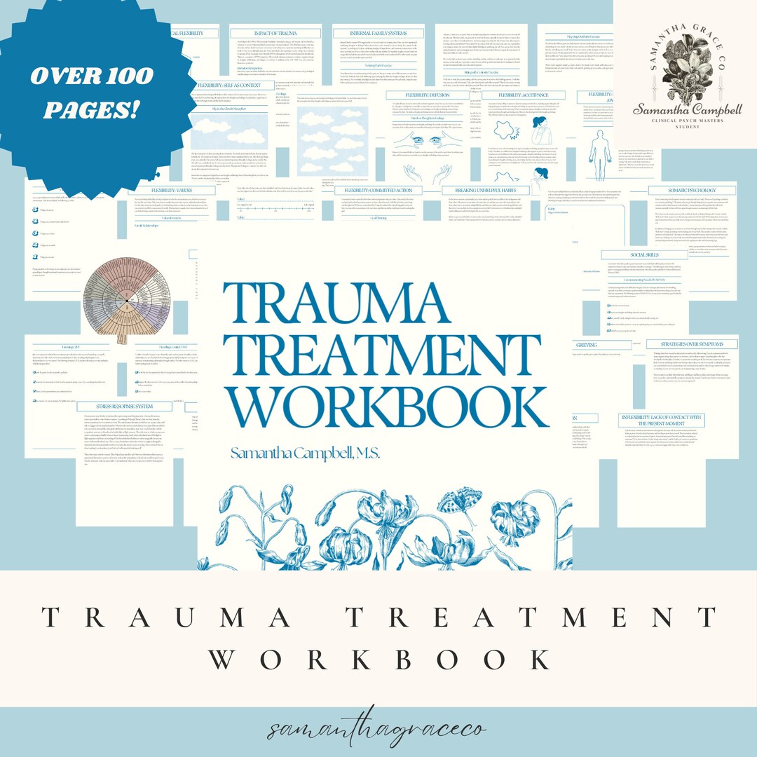 Trauma Treatment Workbook - Etsy