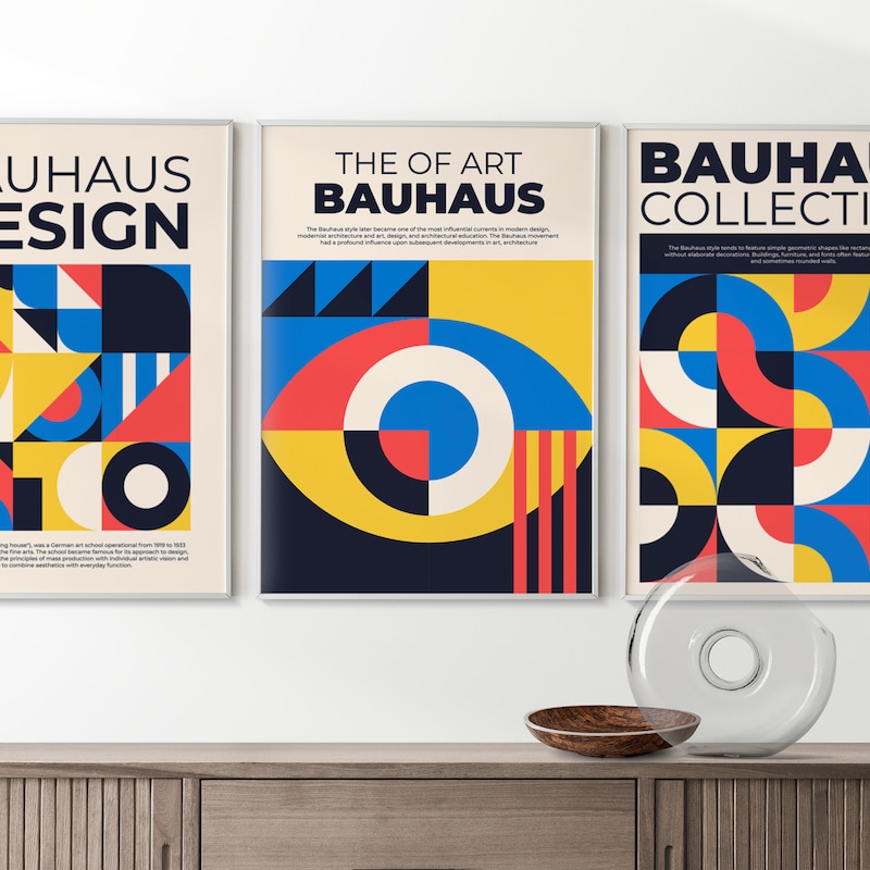 Modern Art Poster - Etsy