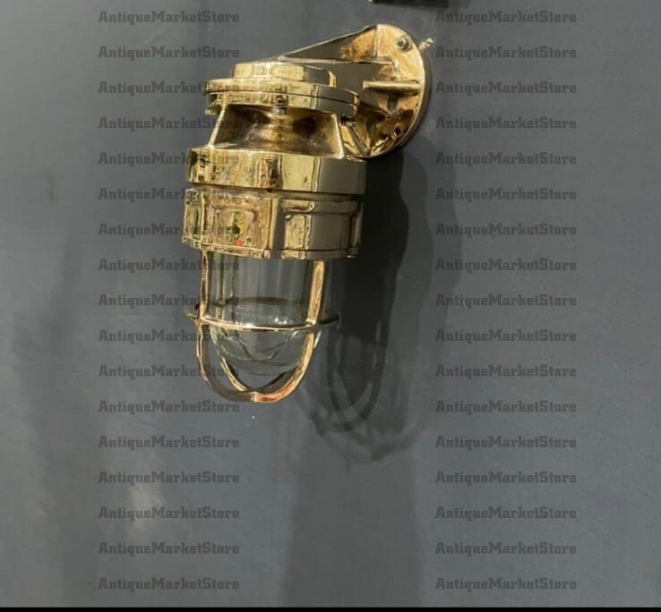 Sealift Brass Explosion Proof Ships Wall Light - Etsy