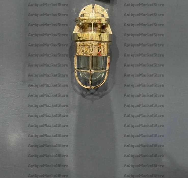 Sealift Brass Explosion Proof Ships Wall Light - Etsy