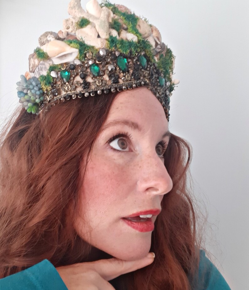Poseidon's Queen - Mermaid Crown - Etsy
