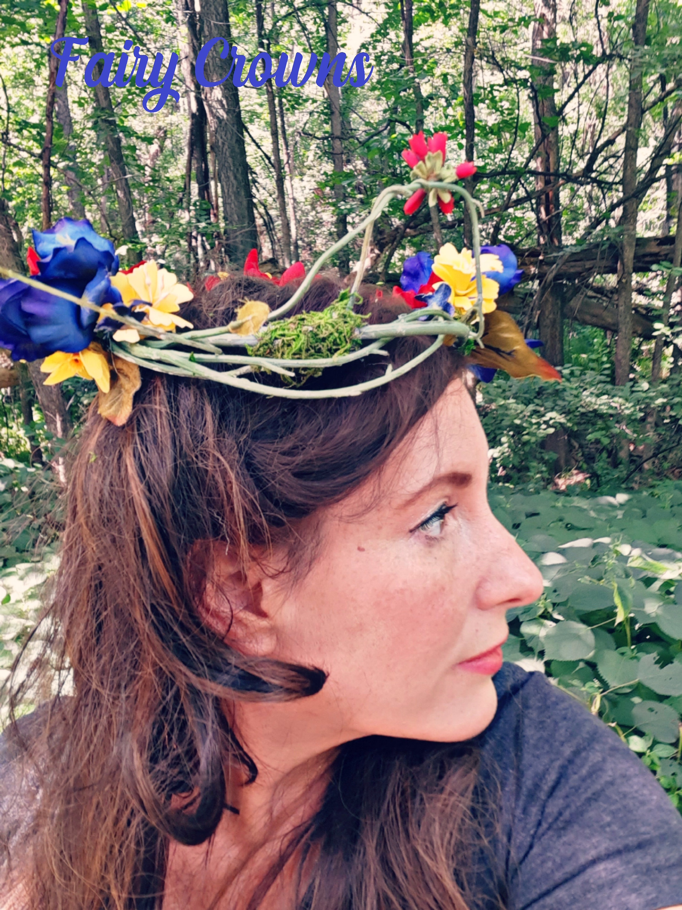 Primary Colors Fairy Crown Adult - Etsy
