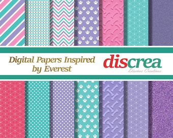 Digital paw patrol - Etsy España