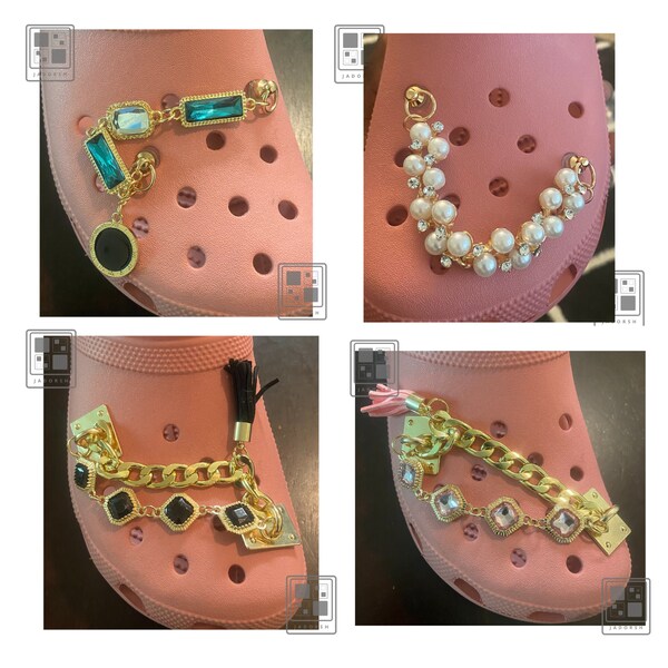 Croc Charms Bling Designer Set - Etsy