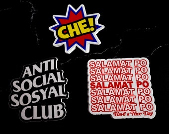 Filipino Sticker Set - Etsy