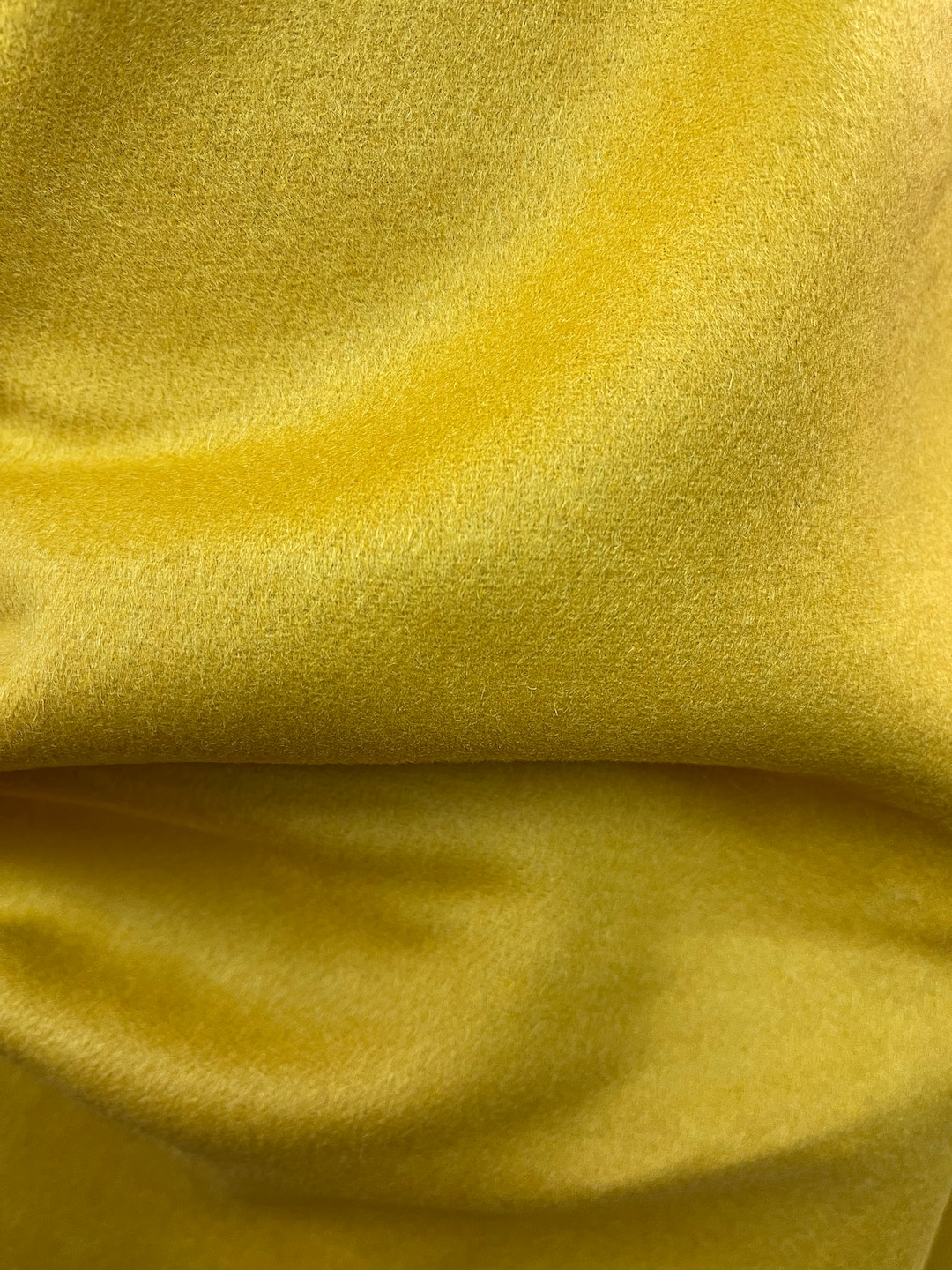 Designer Super Soft Mustard Gold 100% Cashmere Made in Spain 8 Onc - Etsy
