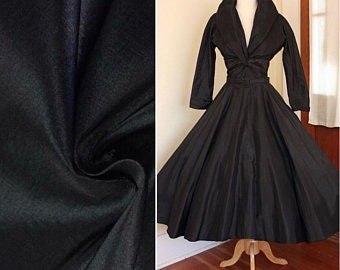 Rust Blue Iridescent Silk Taffeta Fabric - 56" Wide, Made in England - Etsy