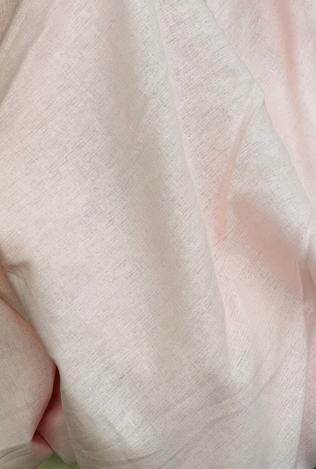 Soft Pink Japanese Linen Fabric: Lightweight Summer Sheer - Etsy
