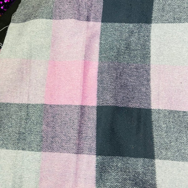 Wool Plaid Fabric - Etsy
