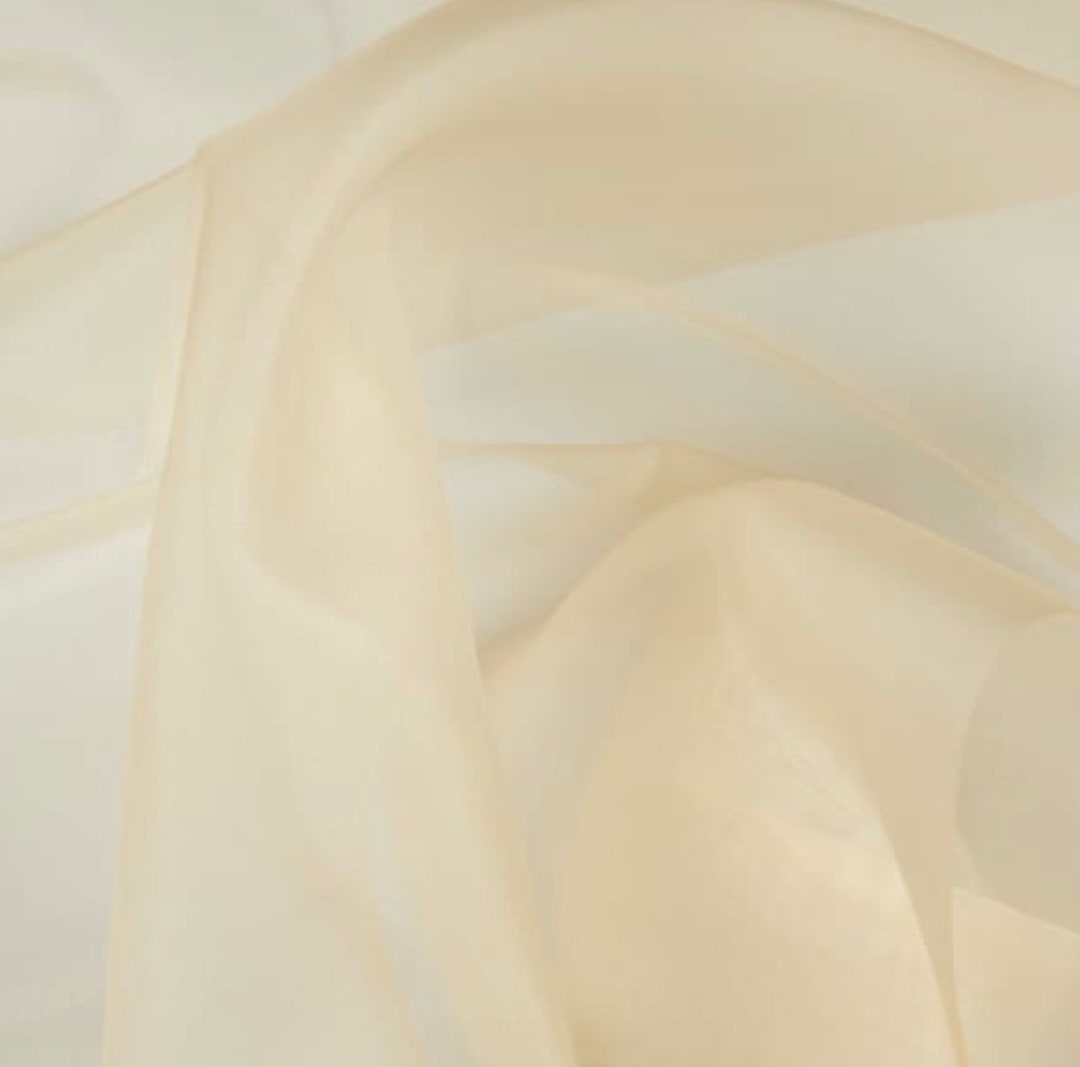 Ivory Nylon Horsehair Heavy Organdy Made in France - Etsy