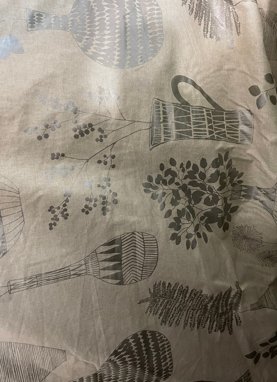 100% Printed Linen Made in Italy Upholstery - Etsy