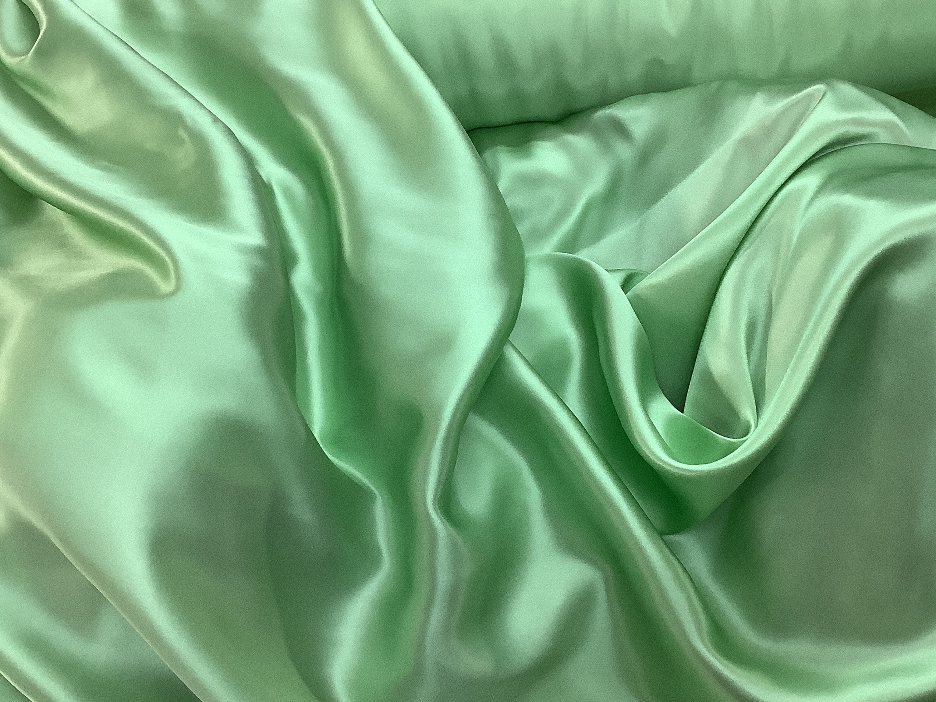 Light Green Silk Fabric
