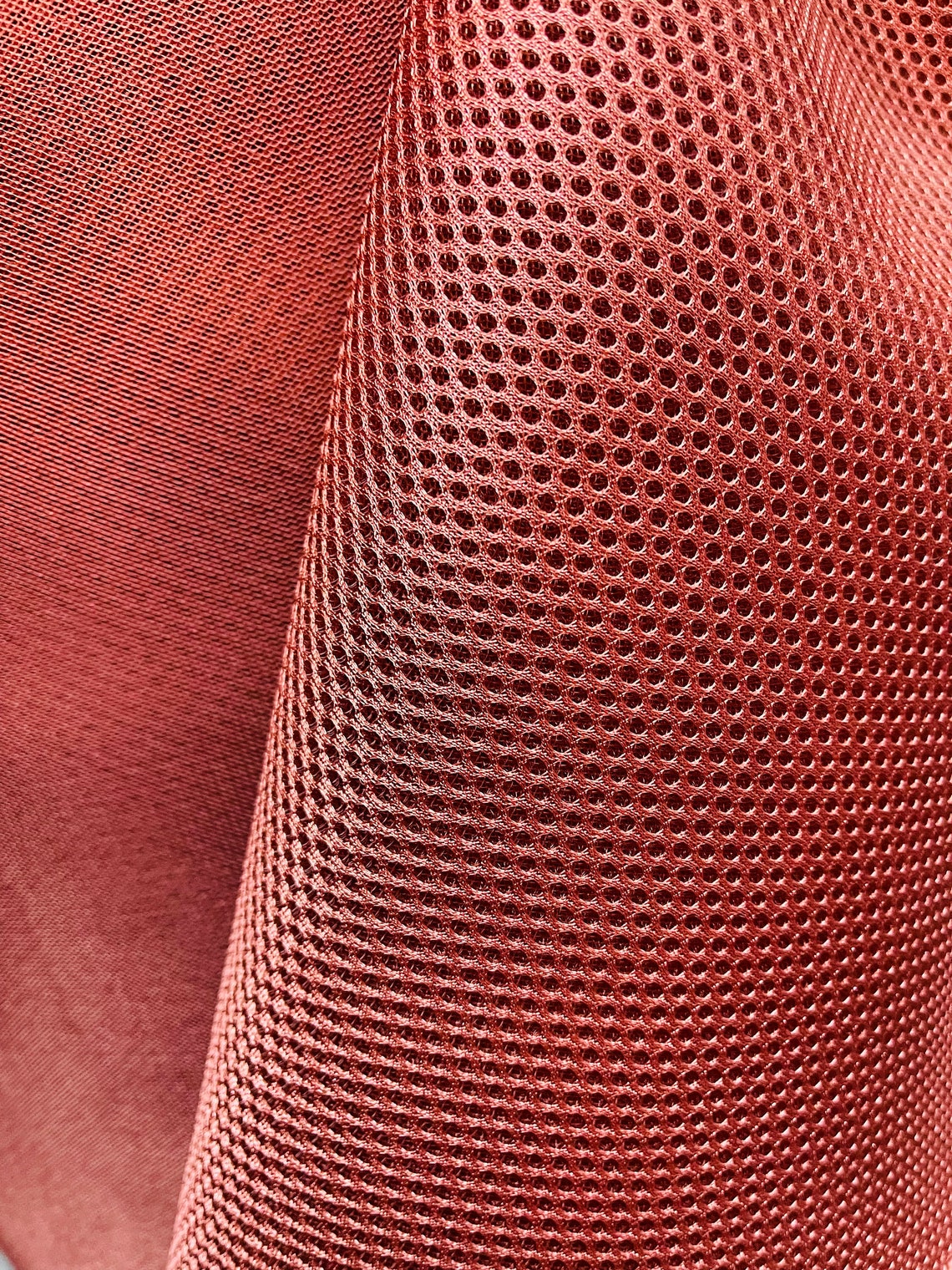 Rust 3D AIR Spacer Sandwich Mesh Scuba Fabric - Etsy