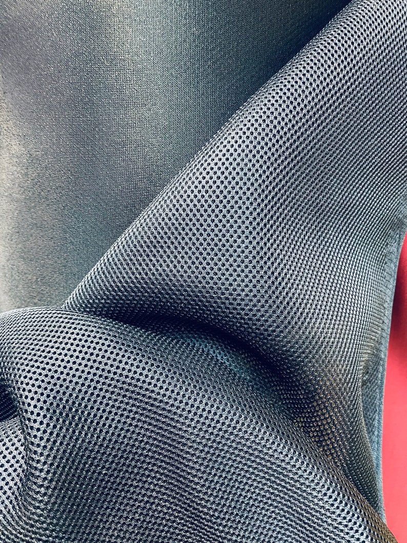 Navy Blue 3D AIR Spacer Sandwich Mesh Scuba Fabric | Etsy