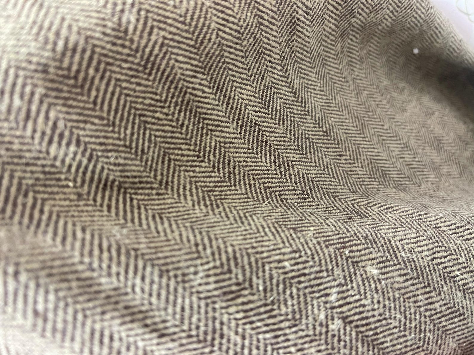 Herringbone Linen Fabric: Super Soft Gold Italian Linen - Etsy