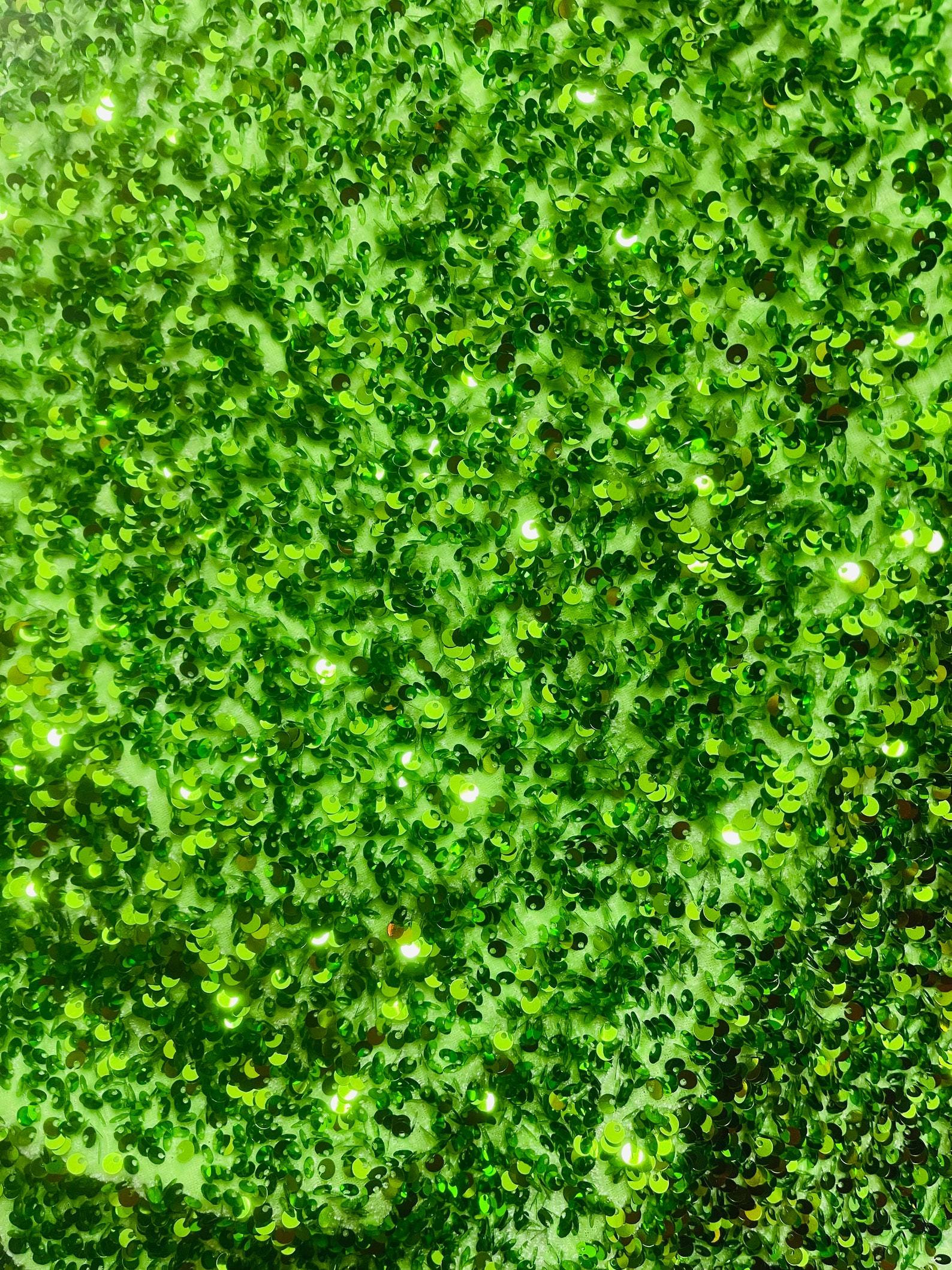 Lime Green Sequence 4way Stretch Velvet - Etsy