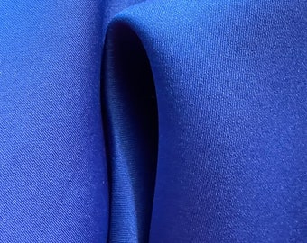 Royal Blue Polyester Scuba Stretch Knit 60 Wide Face - Etsy