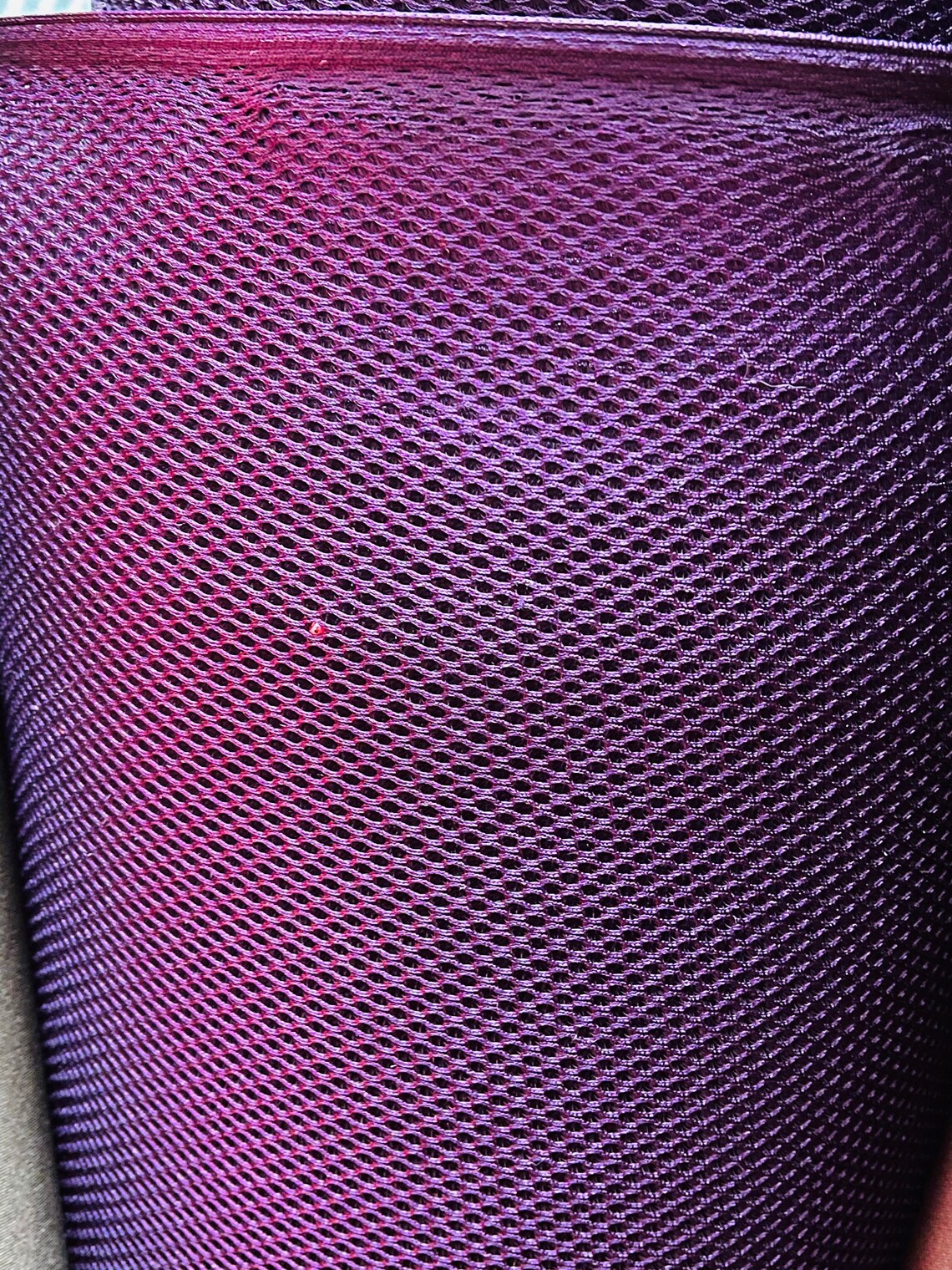 Purple 3D AIR Spacer Sandwich Mesh Scuba Fabric | Etsy