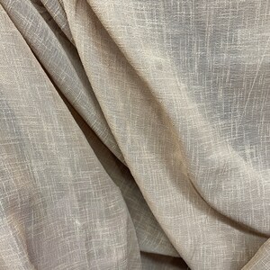 Gold 120” Poly Linen Shear Super Soft Gauze Made in Italy Designer ...