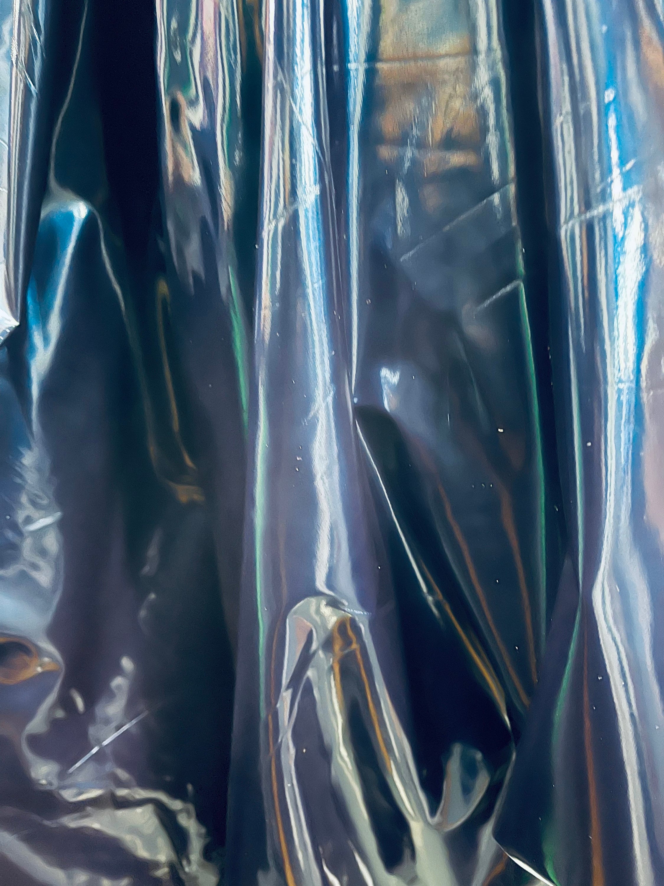 Metallic Navy Shinny PVC Stretch Vinyl Spandex Made in Italy - Etsy