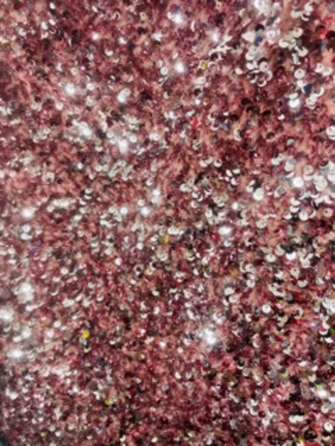 Rose Gold Velvet With Matching Sequence 4way Stretch Velvet | Etsy