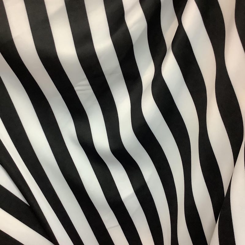 Wool Silk Stripe Fabric - Etsy