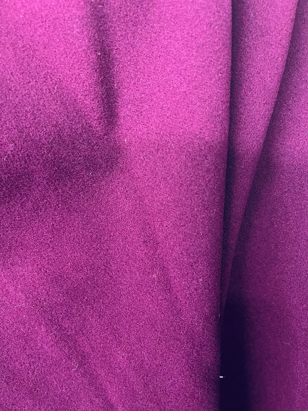 16 Onc 100% Wool Magenta Great for Dress Jacket Pants Skirt Suit and ...