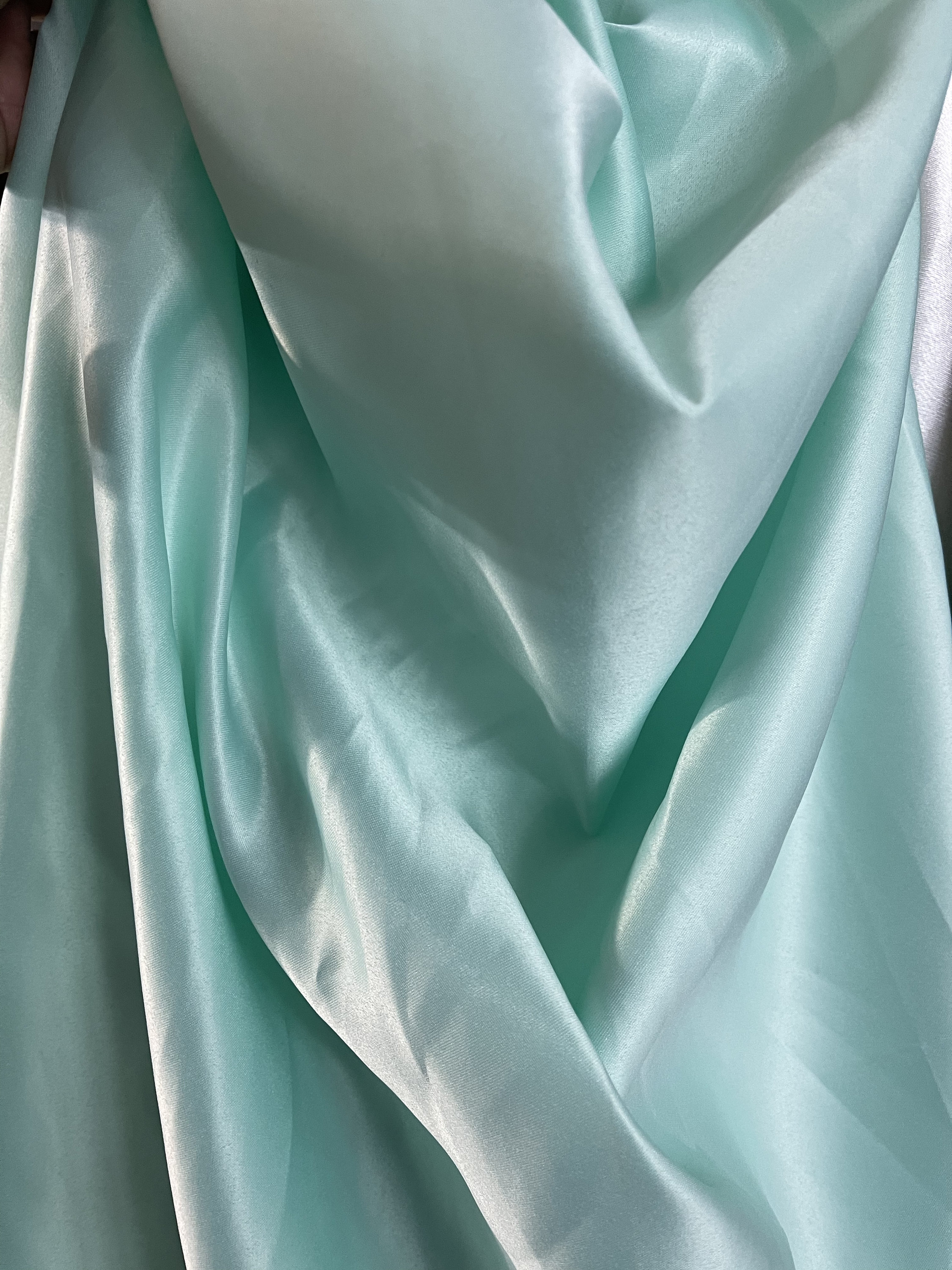 Mint Poly Satin Zibeline Tuxedo Prom Wedding Fabrics - Etsy
