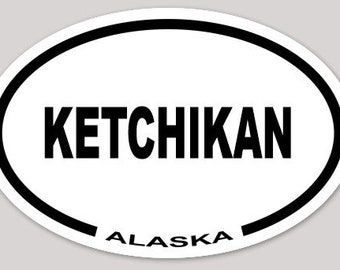 Ketchikan Sticker - Etsy
