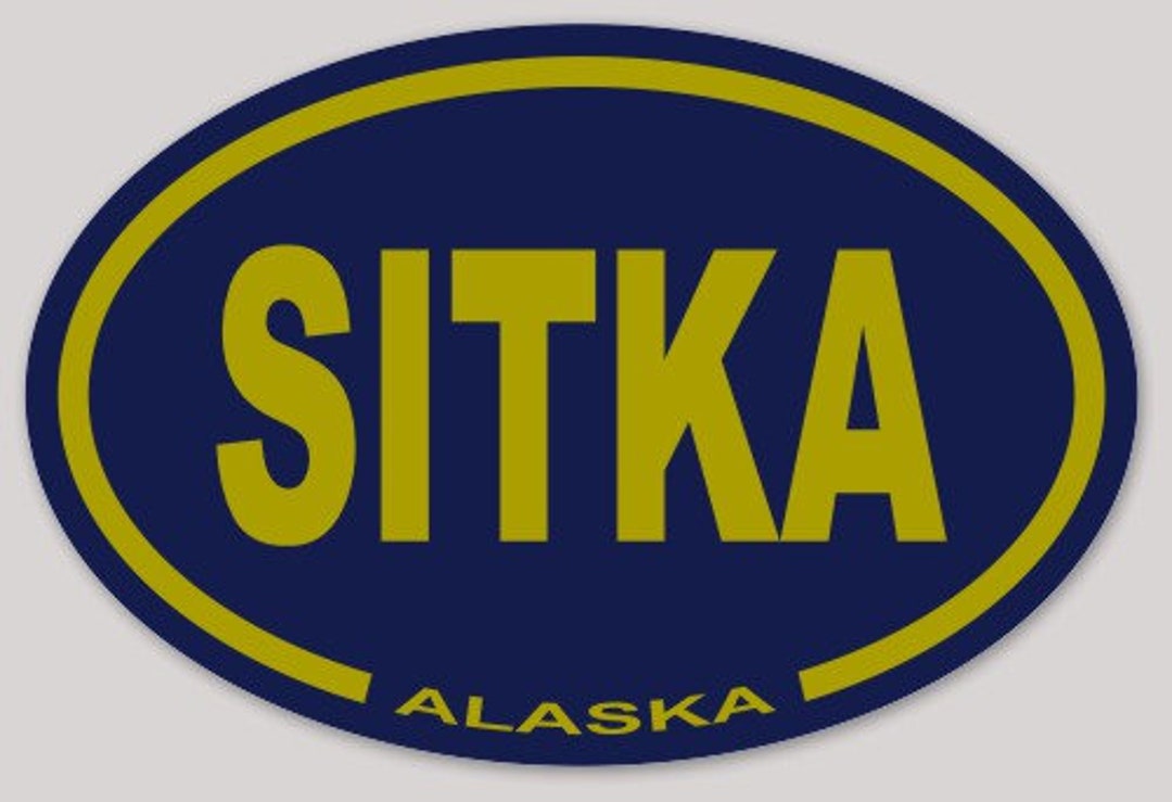 Sitka Alaska Waterproof and Scratch Resistant Car Sticker - Etsy