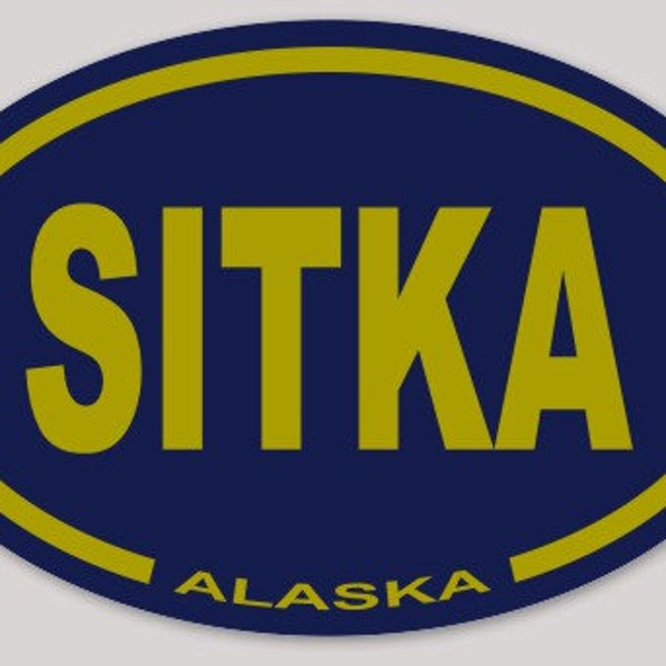 Sitka Sticker - Etsy