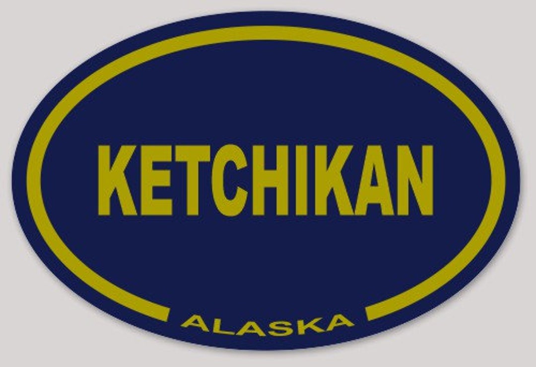 Ketchikan Alaska Waterproof and Scratch Resistant Car Sticker - Etsy
