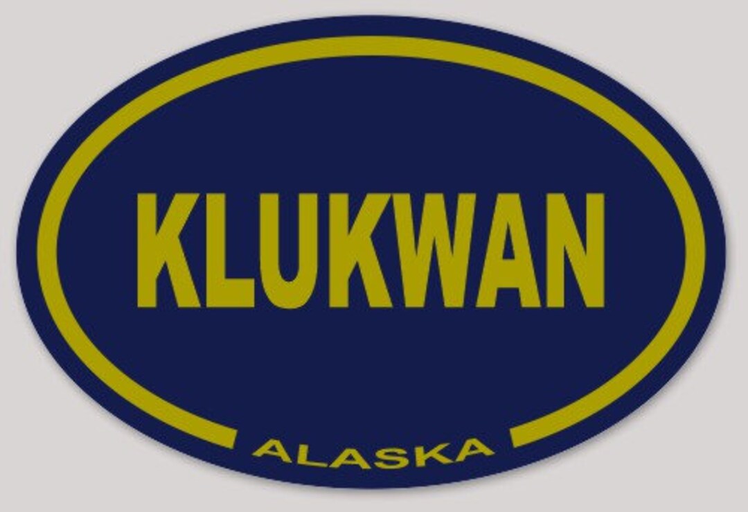 Klukwan Alaska Waterproof and Scratch Resistant Car Sticker - Etsy